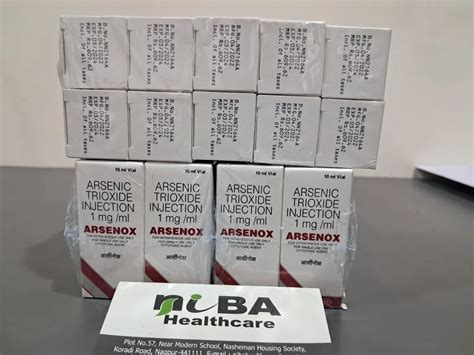 Arsenic Trioxide Injection Strength 10mg At ₹ 610 Vial In Nagpur Id 23250003697