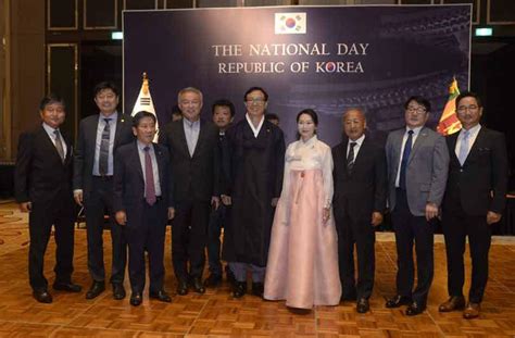 Korean National Day Celebrated Caption Story Daily Mirror