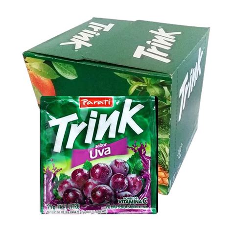 Refresco Em Pó Trink Uva Brava Distribuidora Brava Distribuidora