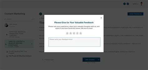Show Feedback Button