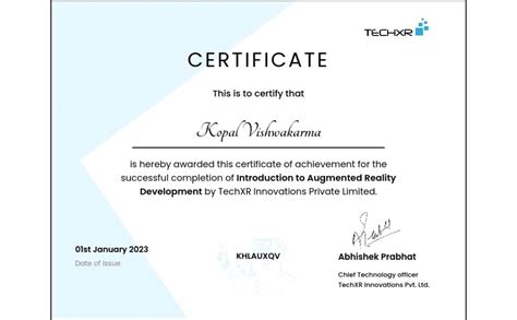 Kopal Vishwakarma On Linkedin Ar Vr Techxr Projects