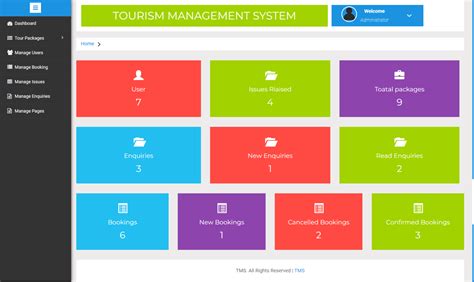 Tourism Management System In Php Free Download With Source Code