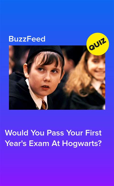 Would You Pass Your First Year S Exam At Hogwarts Artofit