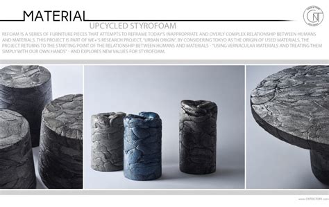 Upcycled Styrofoam Automotive Color Trim Trends Materials