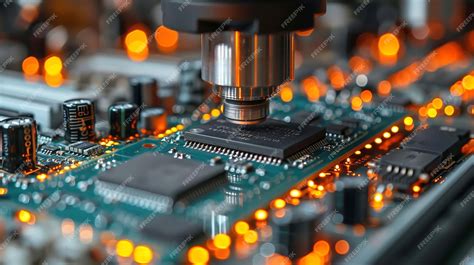 Automated Manufacturing Soldering And Assembly Pcb Board Premium Ai