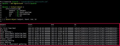 Get Mguserevent Retrieve User Events Easily M365corner