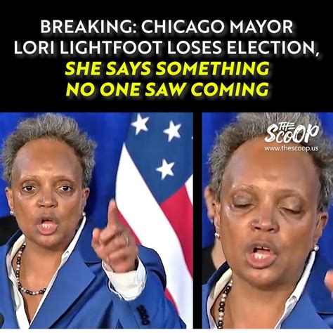 Breaking Chicago Mayor Lori Lightfoot Loses Election Public Election