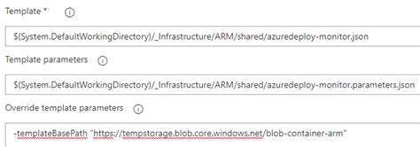How Can I Link A Template In An Azure Arm Template Stack Overflow