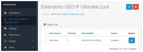 opencart geo ip ultimate lock extendons