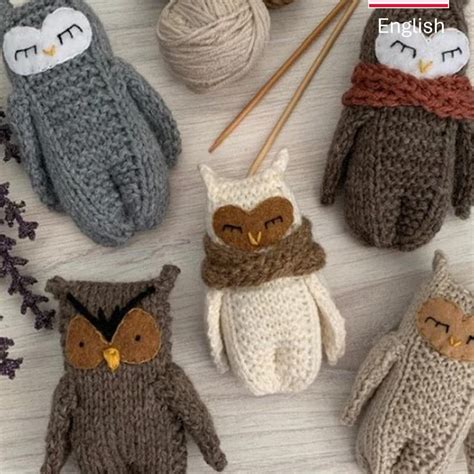 Owl Sweater Pattern Etsy