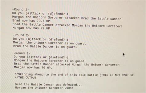 Solved Assignment 7b Battle For Our Last Assignment In Cse