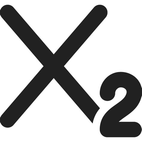 Text Subscript Icon Svg Png Free Download