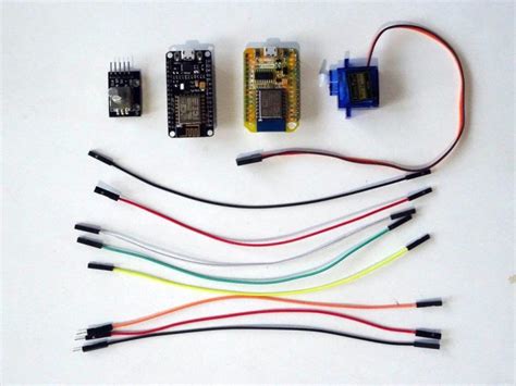 esp8266 wi fi remote control servo with rotary encoder
