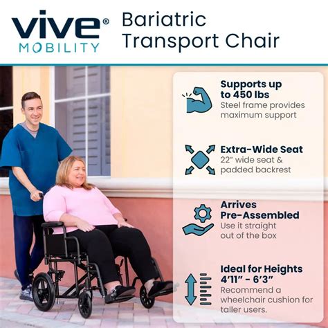 Bariatric Transport Wheelchair Custom Mobility