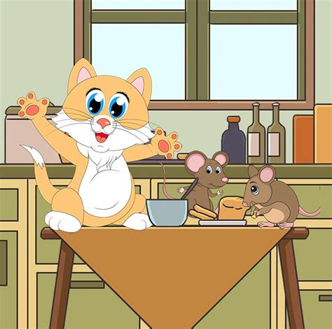 [storys Story ] นิทานอีสป เรื่อง แมวกับหนู หนูสองตัวอาศัยอยู่ในบ้านใหญ่หลังหนึ่ง คืนวันหนึ่ง