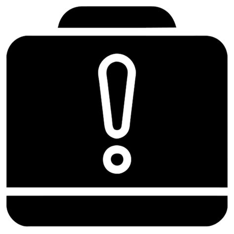 Premium Vector Exclamation Mark Icon Icon
