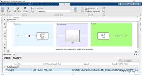 基于rti Connext使用simulink的dds Blockset