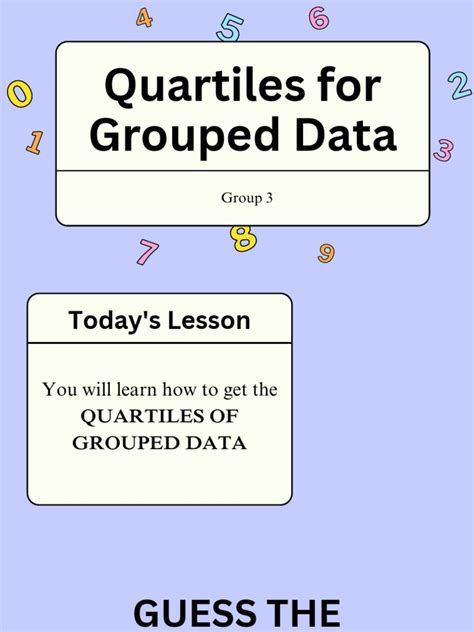 Quartiles For Grouped Data Pdf