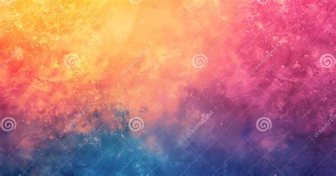 Abstract Blurred Gradient Background With Noise And Grain Filter Stock
