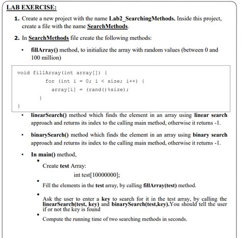 solved lab exercise 1 create a new project with the name