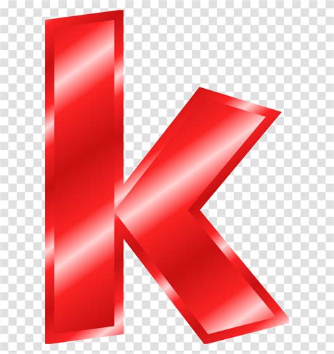 Effect Letter K Letter K Silver Alphabet Triangle Transparent Png