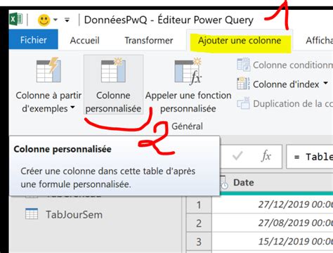 comment créer une carte thermique hebdomadaire avec excel et power
