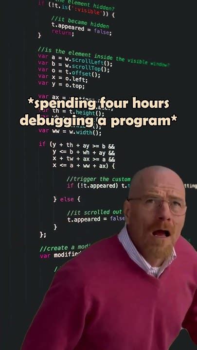 when you spend hours debugging a program youtube