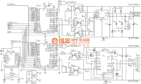 Dk04 Monitoring Module And Computer Communication Interface Circuit Communication Circuit