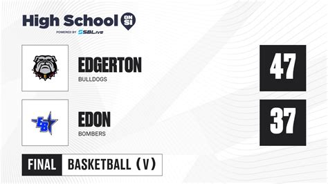 Edgerton Vs Edon Boys Basketball Mar 1 2025 High School On Si