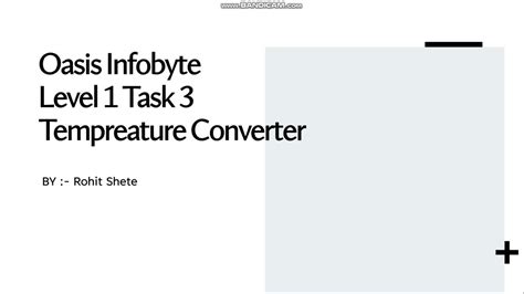 Rohit Shete On Linkedin Oasisinfobyte Task2 Internship Webdevelopment