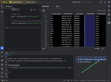 Python Console PyCharm Documentation