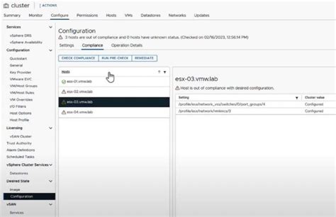 Configuration Profiles VMware VSphere 8 Update 1