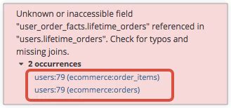 Error Unknown Or Inaccessible Field Looker Google Cloud