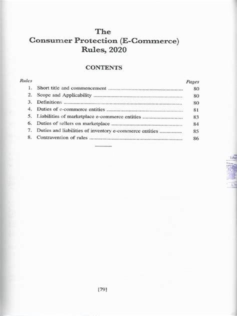 Consumer Protection E Commerce Rules 2020 Pdf