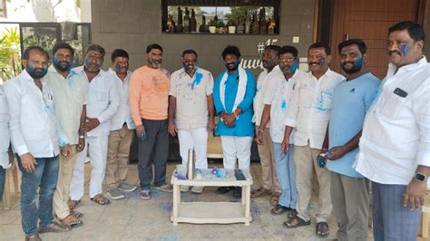 ఏఐసీసీ సెక్రటరీ డాక్టర్ Sa సంపత్ కుమార్ ఇంటి ముంగిట హోలీ సంబరాలు Telugu News