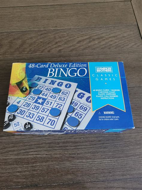 Vintage 48 Card Deluxe Edition Bingo Etsy