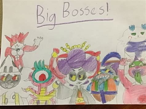 Big Bosses From Yo Kai Watch By Skye01ber On Deviantart