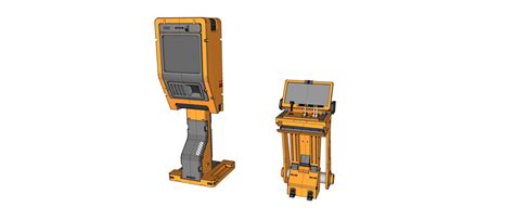 Sci Fi Terminal Collection 2 3d Model By Chtazi