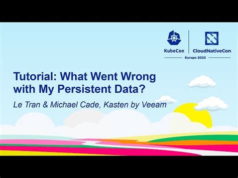 Free Video What Went Wrong With My Persistent Data Troubleshooting Kubernetes Storage From