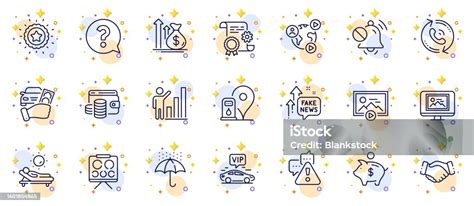 웹 응용 프로그램에 대한 사진 썸네일 음소거 소리 및 물음표 줄 아이콘의 개요 집합 벡터 3차원 형태에 대한 스톡 벡터 아트 및 기타 이미지 Istock