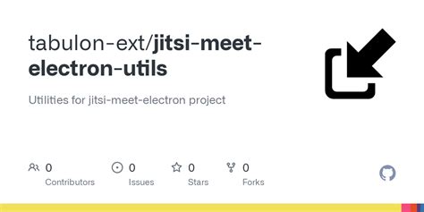 github tabulon ext jitsi meet electron utils utilities for jitsi