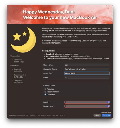 Setup Your Mac 1110 Via Swiftdialog 22 Rjamf