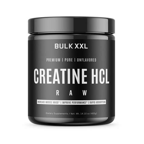 Bulk Xxl Creatine Hcl 400g Creatine Hydrochloride Bodyshockpro
