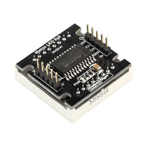 Módulo Matrix Led 8×8 Max7218 P Montar Circuito Facil Componentes Eletronicos Esp32 Esp8266