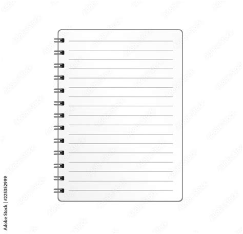 Spiral Notebook Template