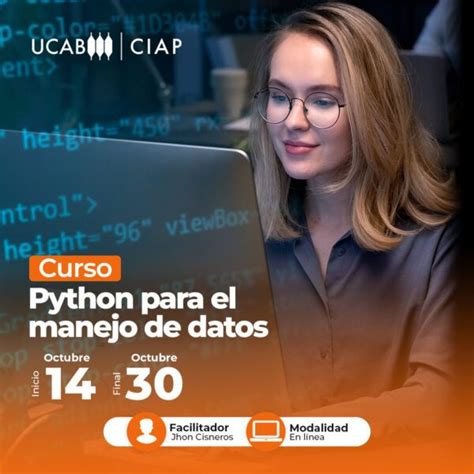 Curso Python Para El Manejo De Datos • Ciap Ucab