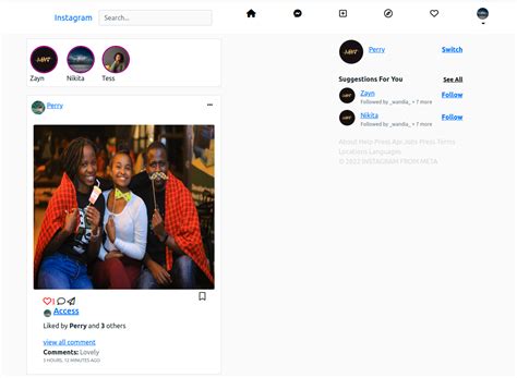 GitHub Mercywairimu Insta Clone This Is A Clone Of The Website For The Popular Photo App