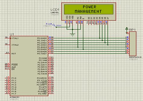 Simulation Of LCD Display Download Scientific Diagram