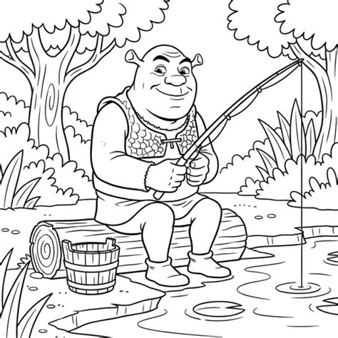 17 Shrek Para Colorear ¡dale Vida Al Pantano En Colorearm