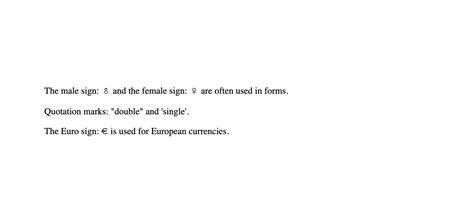 Essential Html Symbol Guide For Web Development